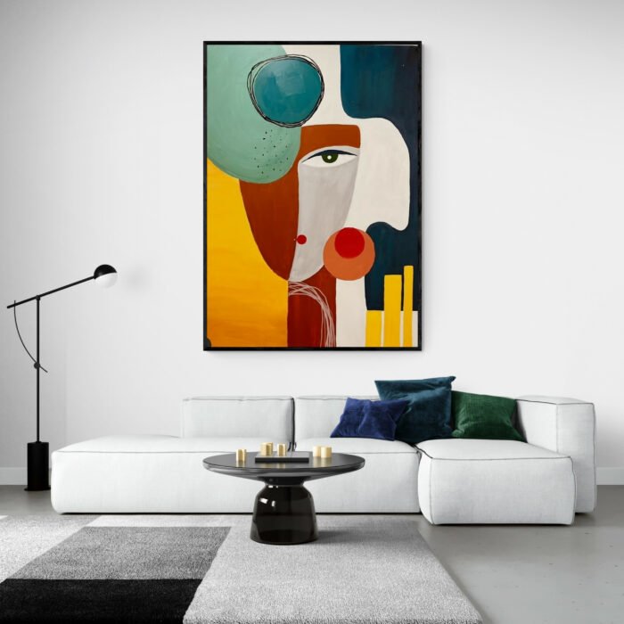 Tableau Modern Abstract Geometry - INFINITY ART